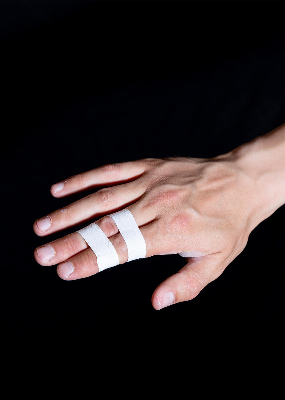 Sports tapes like finger tape, kinesio tape and grip tape