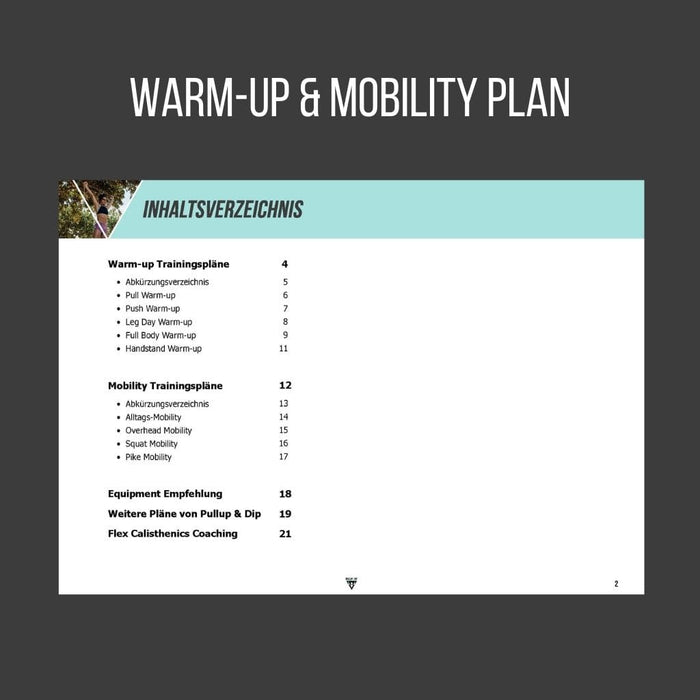 Guide Bundle: Pull-up Plan, Warmup Mobility Plan and Nutrition Guide