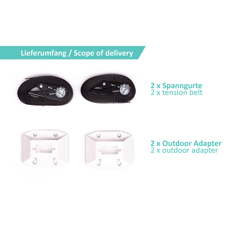 FREESIXD Outdoor Suspension Trainer Mounting Kit for Tree/Post