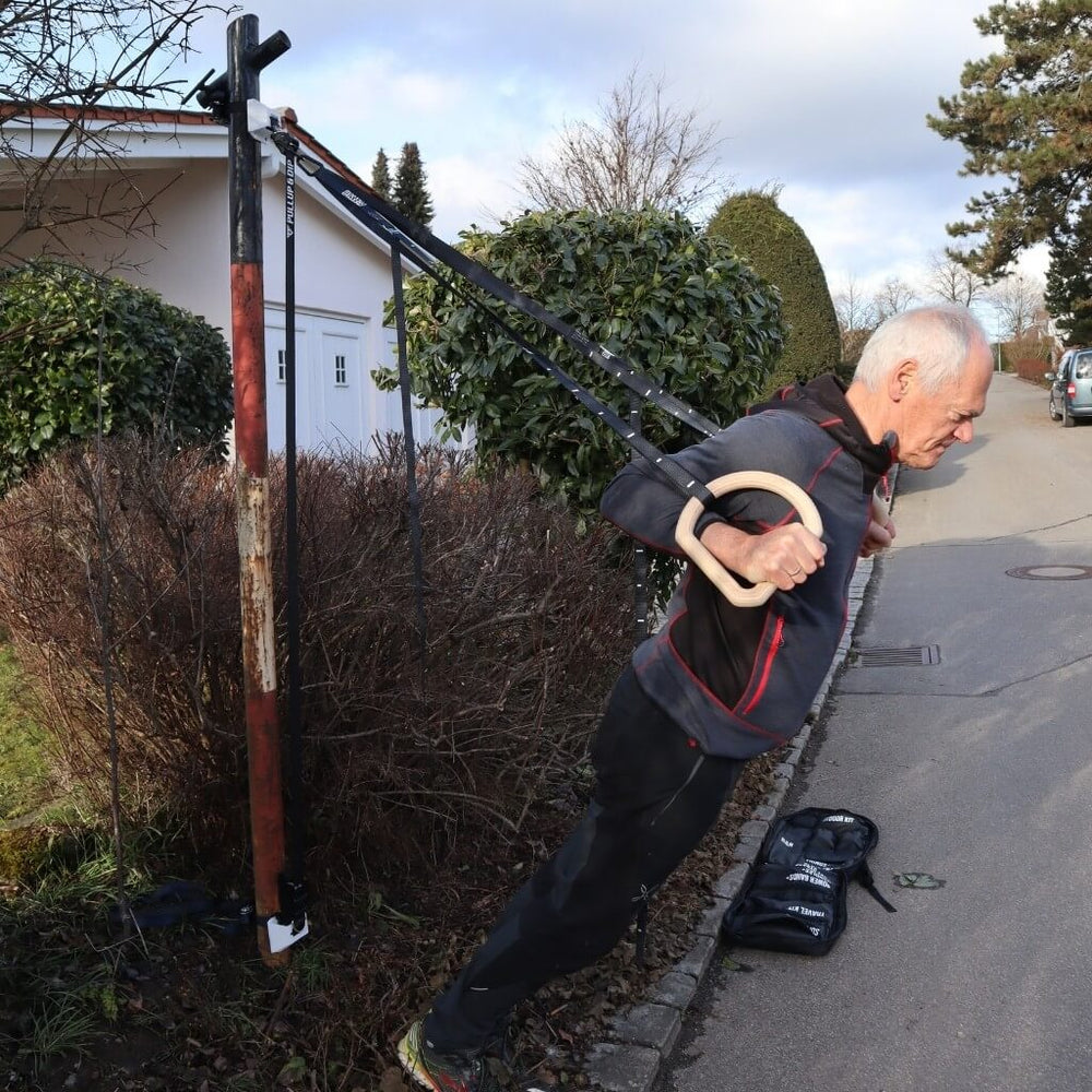 FREESIXD Outdoor Suspension Trainer Mounting Kit for Tree/Post