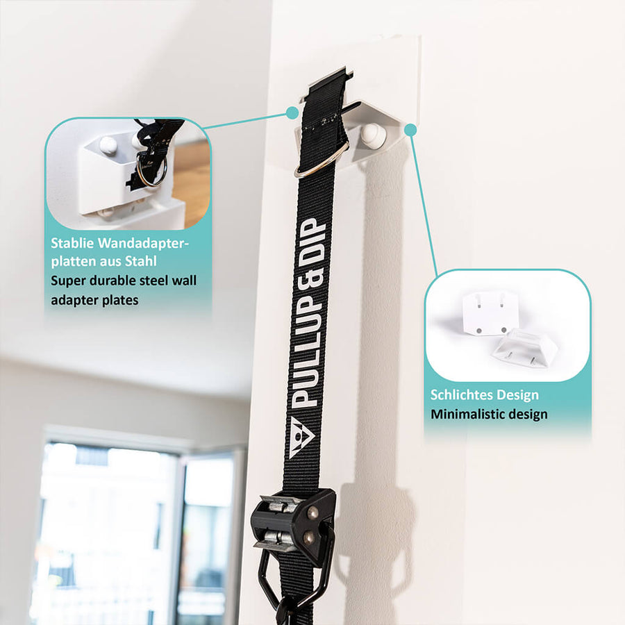 FREESIXD Suspension Trainer With Resistance Bands, Full-Body Training