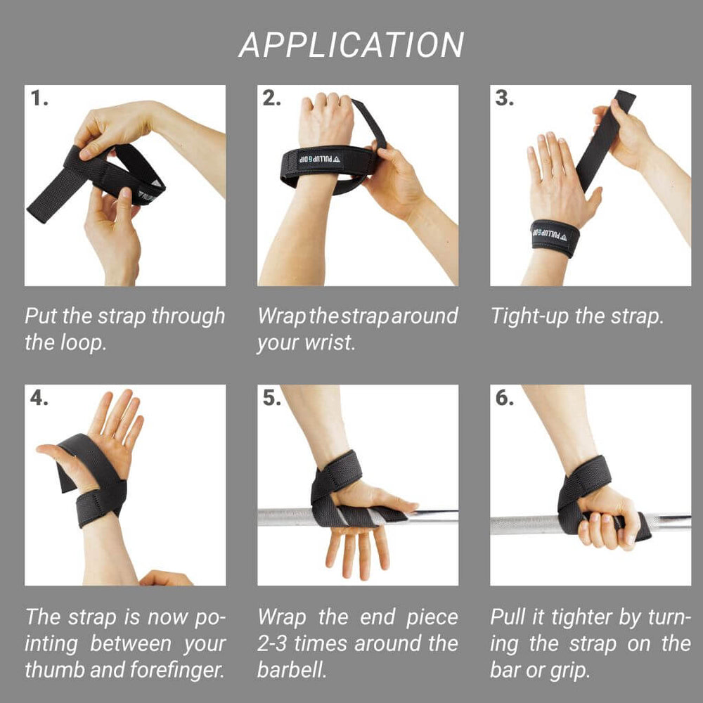 Lifting Straps (Padded) For More Power In Strength Training