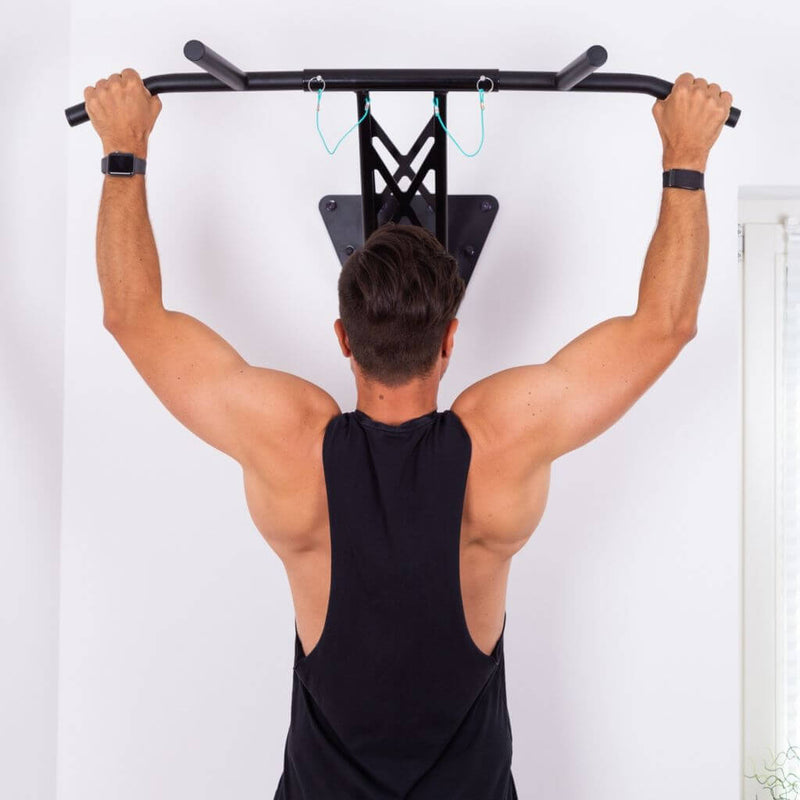 Pull-Up And Dip Bar For Wall Mount Indoor & Outdoor, Worldwide Unique