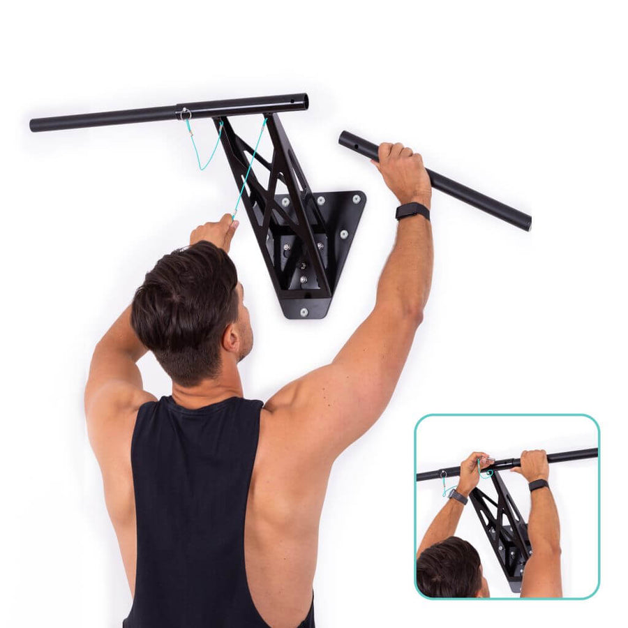 Muscle-Up And Pull-Up Bar For Muscle-Ups Or Pull-Ups