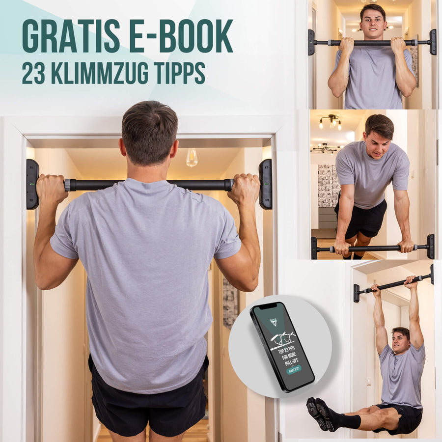 Telescopic Door Pull-up Bar Without Screws
